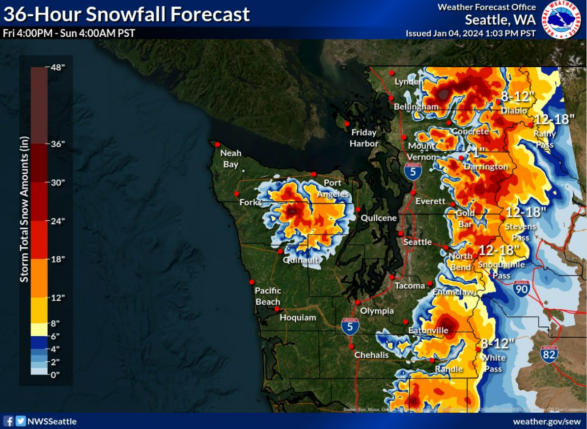 Wintry weather coming to Whatcom County - My Bellingham Now