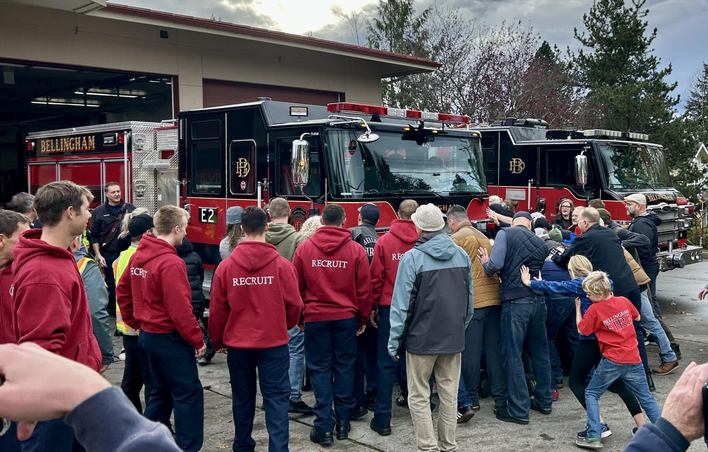 Community members rally around new fire engine in Bellingham - My ...