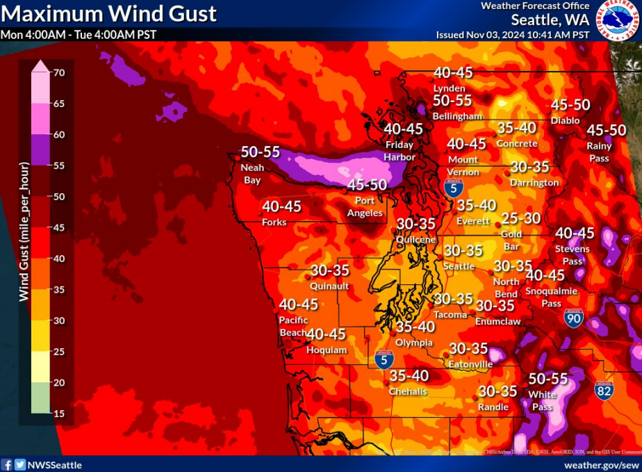 WEATHER: High winds and surf forecasted for Whatcom County through ...