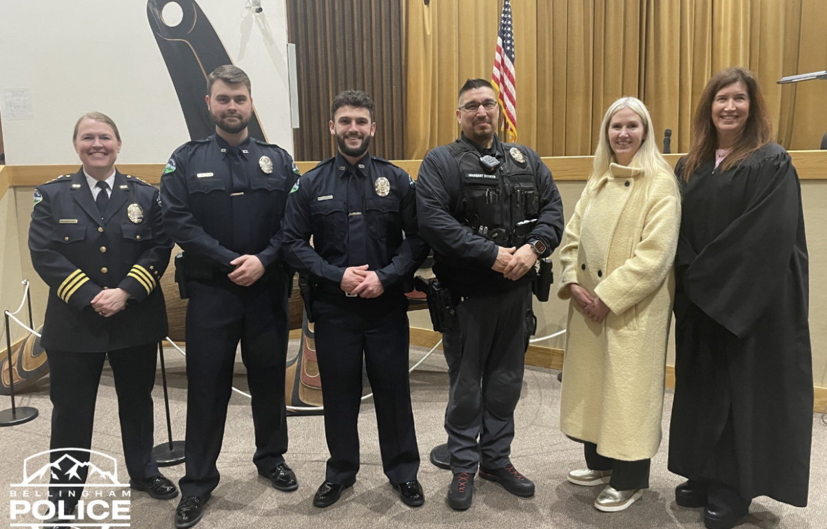 Bellingham Police welcomes three new officers to the department - My ...
