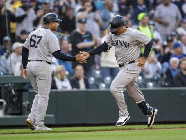 Grisham hits 2 homers to lead Yankees past Mariners 11-5, New York’s Cabrera leaves in ambulance ...