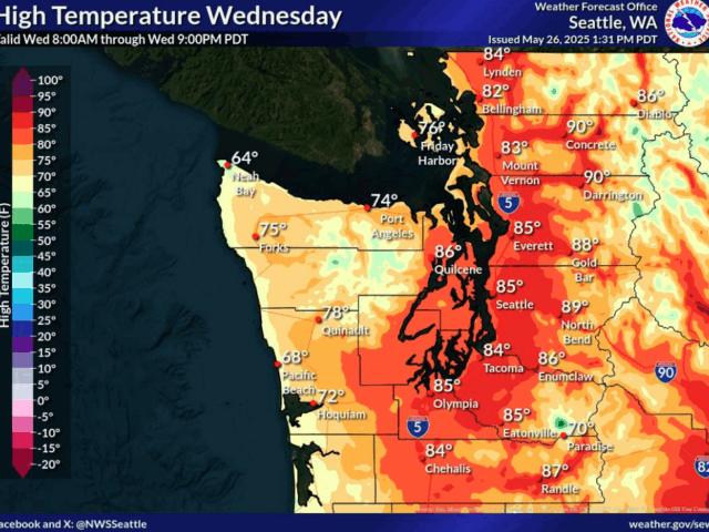 WEATHER: Hot and dry conditions forecasted for Bellingham this week ...