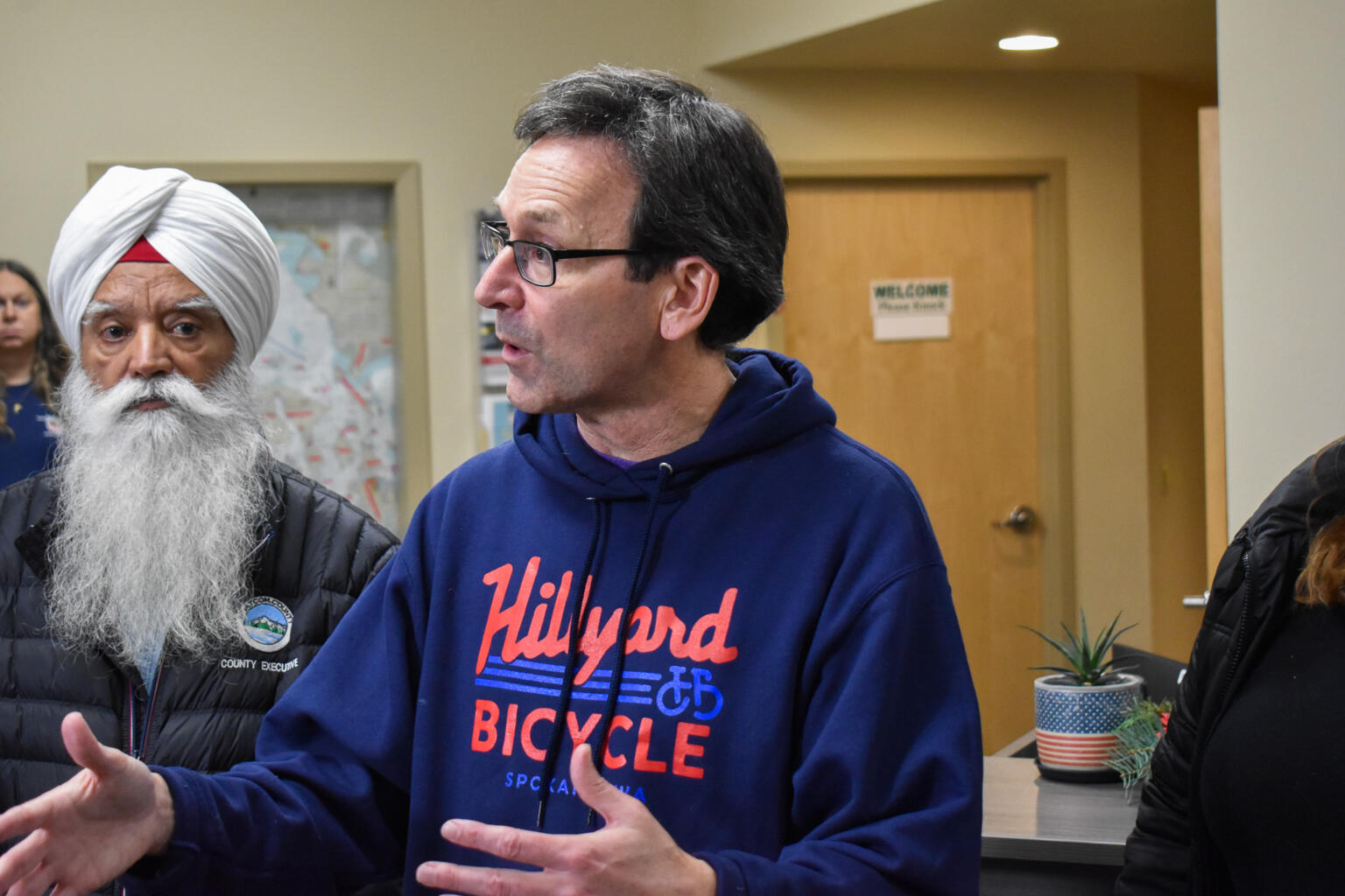 Governor Bob Ferguson visits Whatcom County to survey damage in flood ...